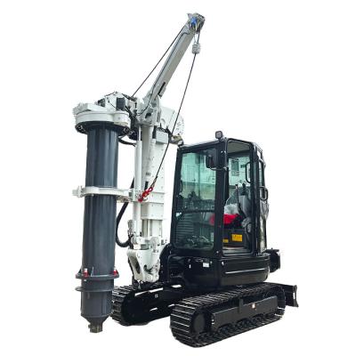 China TR10 Rotary Drilling Rig with 10kNm Torque and 800mm Hole Diameter for sale