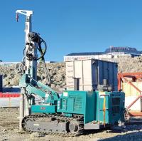China SK666 Micro Pile Drilling Rig with 115-500mm Hole Diameter 76/89/102/114 Drilling Rod Specification and 4/5/6/8/10/12 Hammer for High-Precision Engineering Drilling for sale