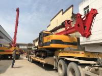 China TR100 Rotary Hydraulic Drilling Rig For Foundation Engineering Max Output Torque 100 KN.M for sale