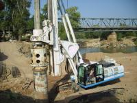 China DOOSAN Chassis Rotary Drilling Rigs torque 280kN.m With Max Hole Diameter 2500mm for sale