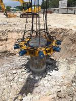 China SPA Series Round Hydraulic Pile Breakerpile Cutting Machine for sale