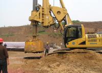 China Max Torque 220kN.m CAT Chassis Foundation Machinery Bored Hydraulic Piling Rig Machine for sale