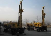 China 400m Hydraulic Waterwell Drilling Rig 160 Kw Ф108 mm With 6 m Drill Rod for sale