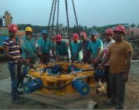 China SPA5 Hydranulic Concrete Breaker For Cutting Piles Cut 120 Piles/8h Break Round Pile, Pile Cutter for sale