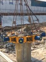 China Hydraulic Pile Breaker For Crushing Piles Break 1200mm Diameter Concrete Pile Cut Pile Head for sale