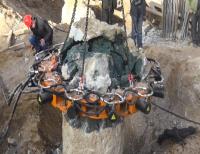 China Hydraulic Pile Breaker For Crushing Piles Break 1200mm Diameter Concrete Pile Cut Pile Head for sale