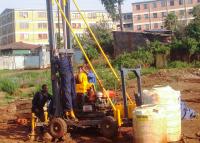 China High Frequency XYL-2B Crawler Type  Core Drilling Rig Four Hydraulic Jacks 350m Drilling Depth for sale
