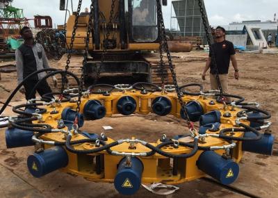 China SPA8 Efficient Hydraulic Pile Breaker Environmental Protection Pile Diameter 450 - 2000mm Cut Pile Head for sale
