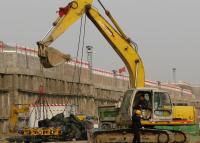 China SPA8 Efficient Hydraulic Pile Breaker Environmental Protection Pile Diameter 450 - 2000mm Cut Pile Head for sale