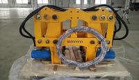 China Construction Cutting Wall 1.2T Hydraulic Pile Breaker Break Pile Head Cut Concrete pile for sale