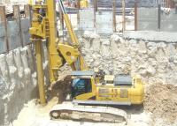 China Max Torque 220kN.m CAT Chassis Foundation Machinery Bored Hydraulic Piling Rig Machine for sale
