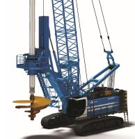 China Hydraulic Undercarriage 199KW 1900rpn Rotary Drilling Rigs for sale