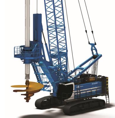 China Hydraulic Undercarriage 199KW 1900rpn Rotary Drilling Rigs for sale