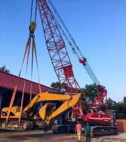 China Hot Sale Hydraulic Crawler Crane CQUY55B  52Ton Lattice Boom Crane for sale