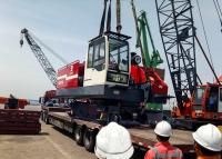 China Hot Sale Hydraulic Crawler Crane CQUY55B  52Ton Lattice Boom Crane for sale
