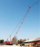 China Hydraulic Crawler Crane CQUY550 55Ton Lattice Boom Crane for sale