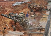 China Ore Coal Hydraulic Diesel 4.5km/H Anchor Drill Rig for sale