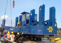 China Blue Color VY120A construction Hydraulic Static Pile Driver high - efficiency for sale