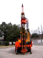 China Diesel Engine Hole 300mm Mobile Drilling Rigs Multi-function Drilling Rig For Coring Or Water Well Drilling for sale