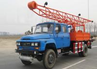 China Diesel Engine Hole 300mm Mobile Drilling Rigs Multi-function Drilling Rig For Coring Or Water Well Drilling for sale