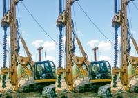 China 16.5m Piling Depth CFA Equipment /  78m/Min 251HP 187KW rotary drilling rig for sale