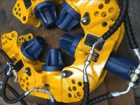 China Diameter 400mm SPF400A 160/8h Hydraulic Pile Breaker Break Square Pile Cut Concrete Pile for sale