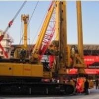 China Super large Depth 130m 4000mm Dia Hydraulic Rotary Drilling Rig mounted on original CAT chassis for construction work for sale