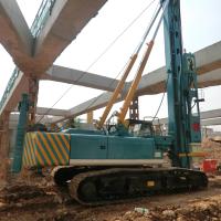 China 60KJ 30m Depth 400mm Dia Hydraulic Piling Rig for sale