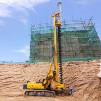 China CAT Chassis Drilling depth 16.5m Hydraulic CFA Equipment / CFA piling machine for sale