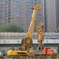 China Underground Piling Machine 70m 261kw Hydraulic Diaphragm Wall Grab for sale