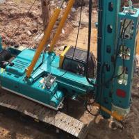 China Crawler 30m Depth 40mm Dia 186kw Hydraulic Piling Rig for sale