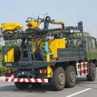 China 1300m Hydraulic 3070Nm Diesel Truck Mobile Drilling Rigs for sale