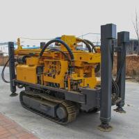 China Hydraulic Blast Hole 240m Depth Water Well Drilling Rig Crawler Type Drilling Rig for sale