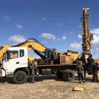 China 800m Depth Hydraulic Water well Drilling Rig SNR800CS for sale