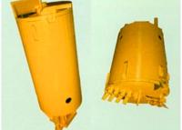 China 520mm Height Double Bottom Clay Bauer Rock Drilling Bucket for sale