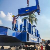 China 208tf Piling Pressure 8.9m/Min 45kw Hydraulic Static Pile Driver for sale