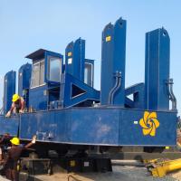 China 208tf Piling Pressure 8.9m/Min 45kw Hydraulic Static Pile Driver for sale