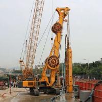 China 80 Meter Depth 1.5m wall width Hydraulic Underground Diaphragm Wall Grab for foundation pit support, rail transit, ect for sale