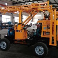 China XYT-2B 300m Depth Trailer Type Geological Core Drilling Machine for sale