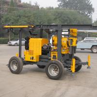 China XYT-2B 300m Depth Trailer Type Geological Core Drilling Machine for sale