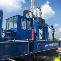 China 600mm Round Pile 422t Hydraulic Static Pile Driver for sale