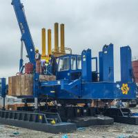 China 135kw 1202 Ton Square Pile Static Pile Driver for sale