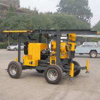 China Diamond Depth 180m XYT-1A Trailer Mounted Drilling Rig Compact for sale
