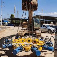 China Easy Operation SPA5 Hydraulic Pile Breaker Can Break Round Pile (300-1200mm) And Cutting 60piles/8h for sale