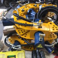 China SPA5 Pile Hydraulic Cutting Machine Max Pile Diameter 1200mm Cut Number 60pcs/8h Break Concrete pile, Cut Pile Head for sale