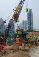 China Bored pile Casing Rotator No Noise With Cummins Engine for Barrier clearance, secant pile wall, Pitching of pile for sale