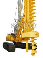 China 20m depth Hydraulic Mast Triangle Supporting Structure CFA Drilling Rig/CFA piling machine for sale