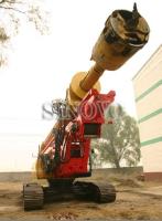 China Sinovo High Operating Efficiency Crawler Hydraulic Rotary Drilling Rig CFA Pile Driver For Excavator for sale