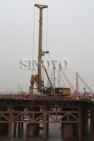 China CFA Rotary  Drilling Equipment TR220W with torque 220KNm for CFA bore pile for sale