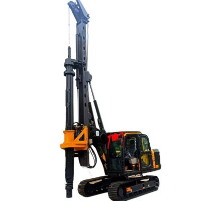 China 15m Depth 1000mm Mini Hydraulic Rotary Piling Rig work at limitedaccess jobsite for micro drilling for sale